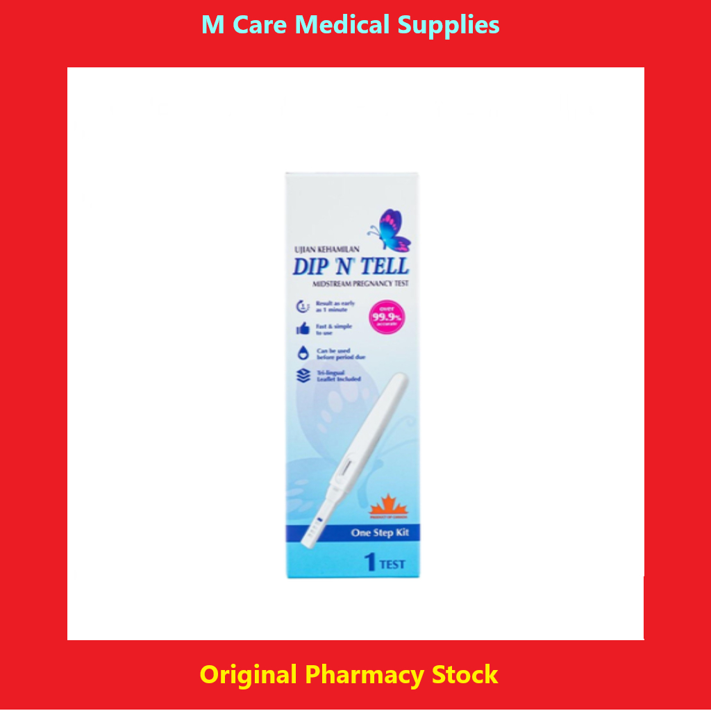 Dip N Tell Midstream Pregnancy Test ( 1 Test ) | Shopee Malaysia