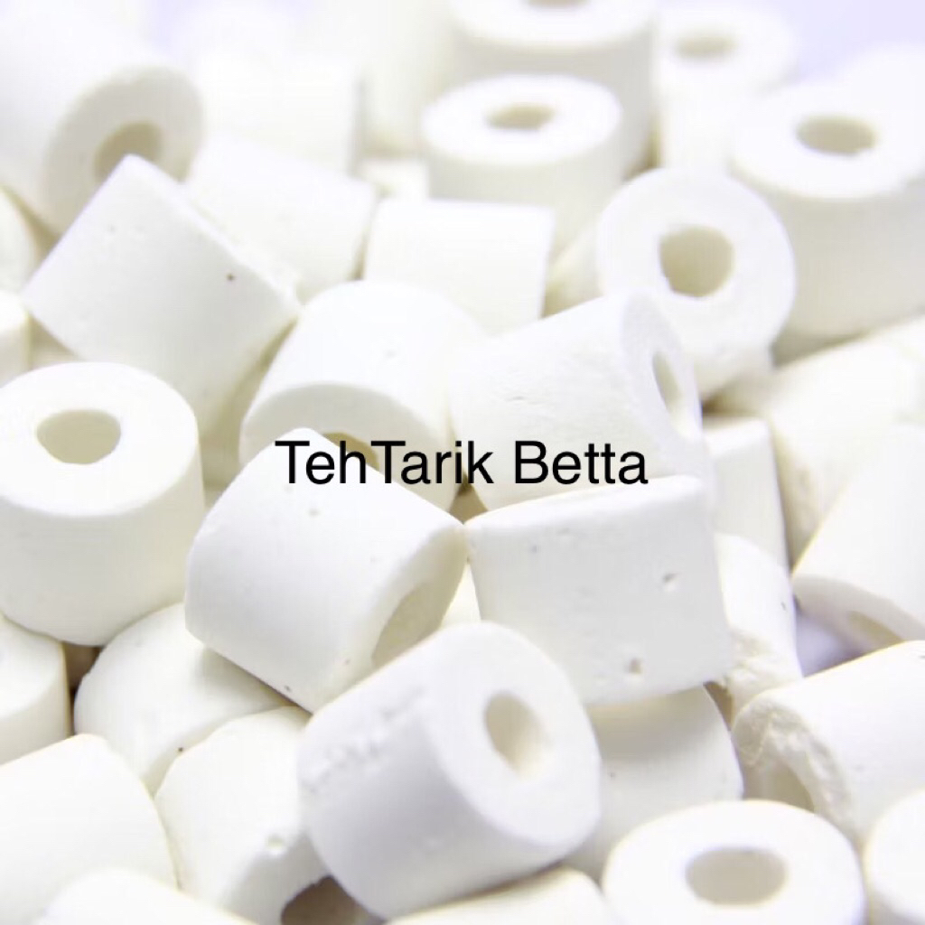 Ceramic Bio Ring Aquarium Filter Media / Rumah Bakteria / Nitrifying ...