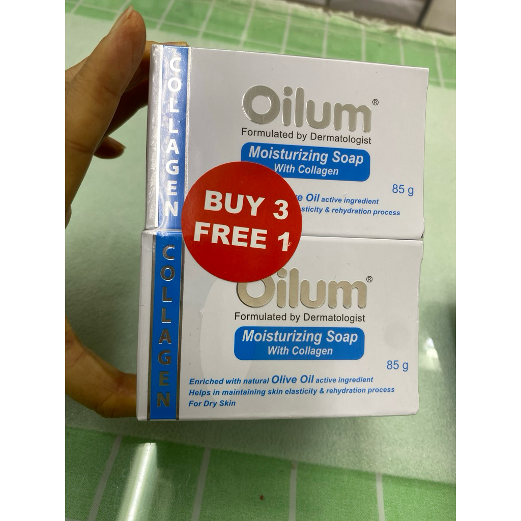 Oilum Soap Bar 85g x 4bars exp Jun 2029 UNINC | Shopee Malaysia