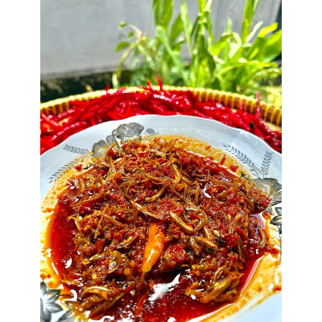 sambal belado asli cili Indonesia cabe kerinting dan cabai setan ...