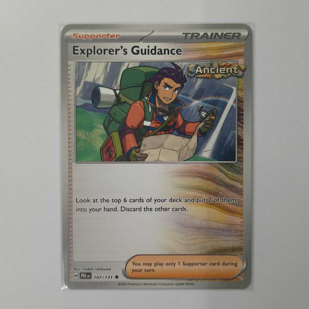 Pokemon Trading Card - Explorer's Guidance - 107/131 - SV: Prismatic ...