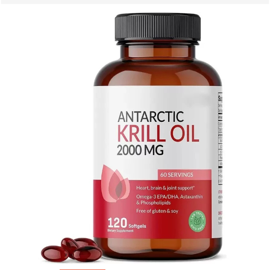 Kapsul Minyak Krill Antartika menyokong kesihatan otak dan ...