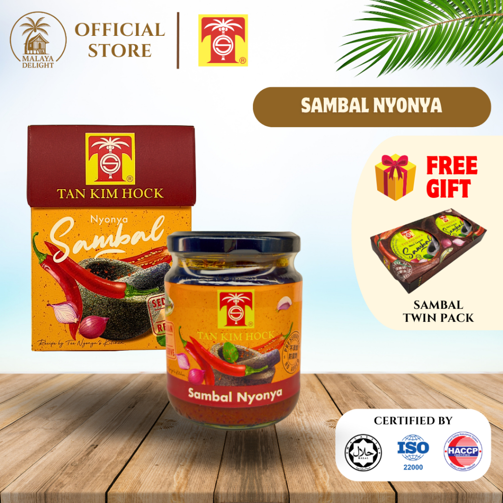 Tan Kim Hock HALAL Sambal Nyonya 240g | Shopee Malaysia