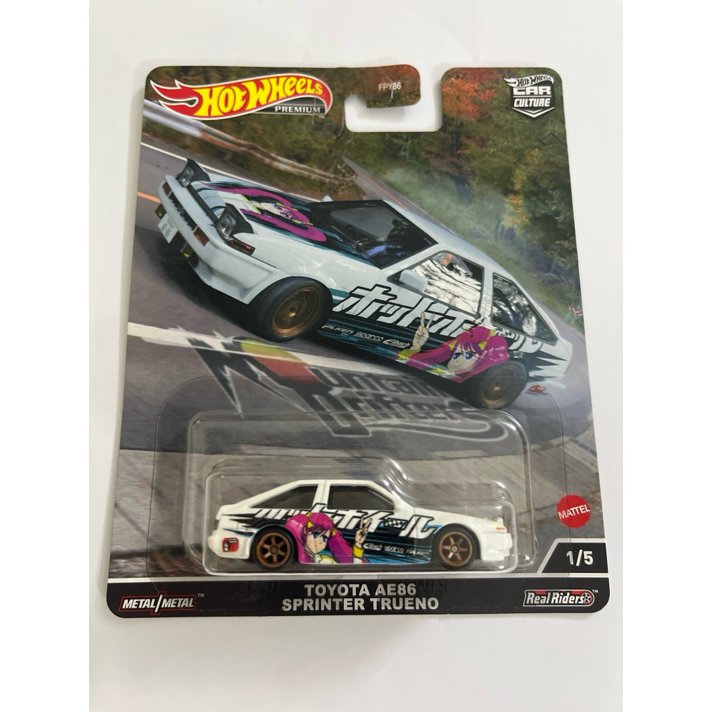 Hotwheels Toyota AE86 Sprinter Trueno Car Culture Premium | Shopee Malaysia