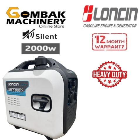 Loncin Professional 2.3kW/2300watt Portable Silent Inverter Generator ...