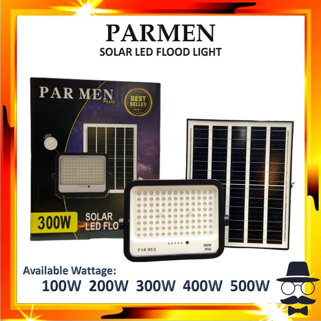 PARMEN Solar LED Flood Light 100w - 500w | Shopee Malaysia
