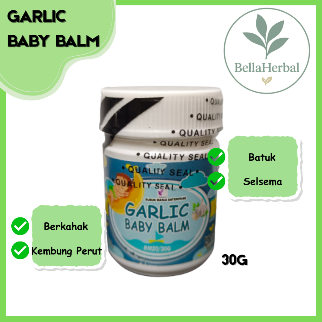 GARLIC BABY BALM | SUSUK MANJA 30G | Shopee Malaysia