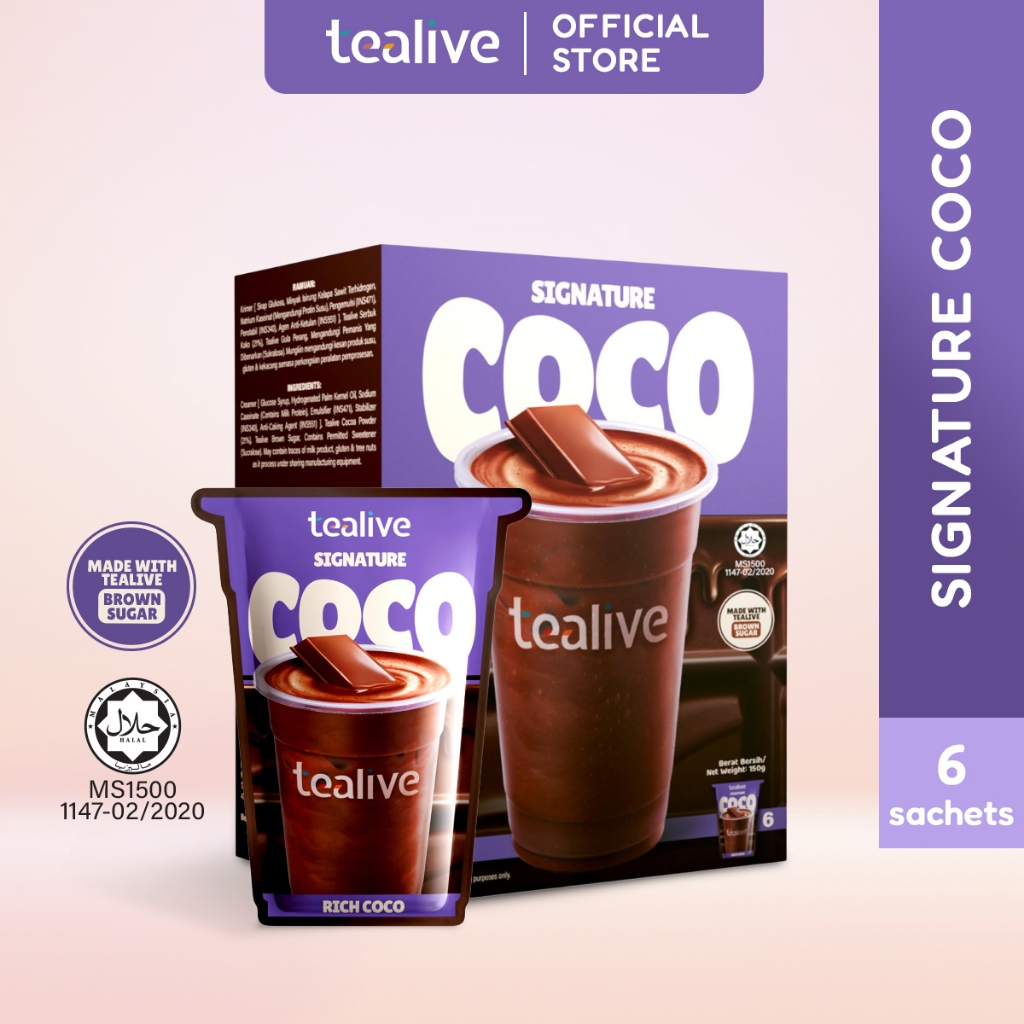 Tealive Signature Coco 3-in-1 | Shopee Malaysia