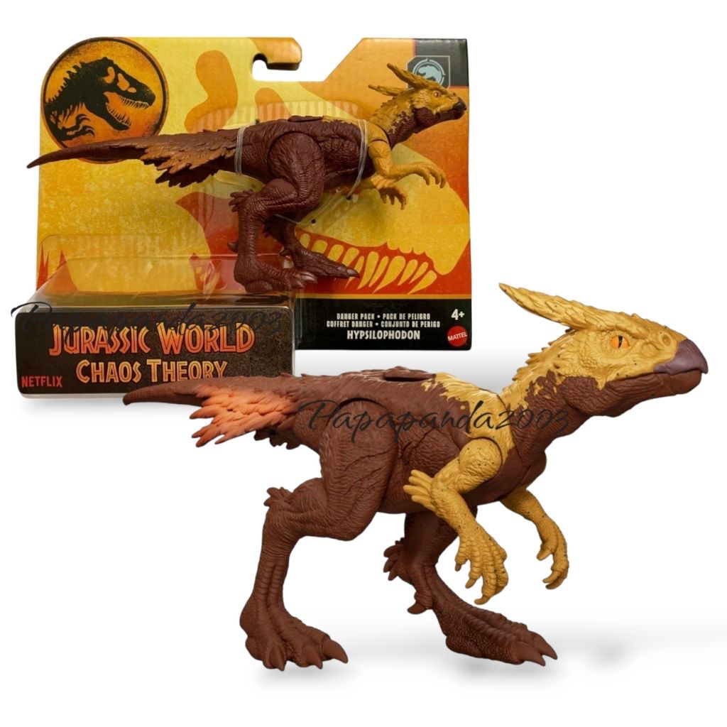 Mattel Jurassic World Chaos Theory Hypsilophodon Danger Pack Rebirth ...
