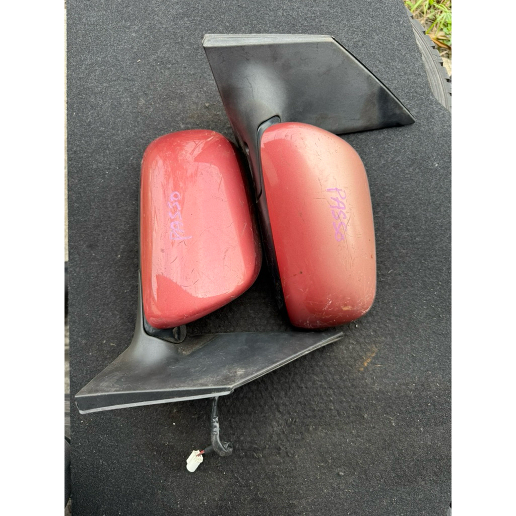 PASSO FOR MYVI 1ST SIDE MIRROR PAIR USED JAPAN | Shopee Malaysia