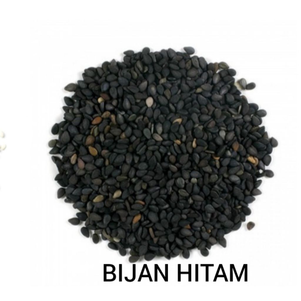 Bijan Hitam | Black sesame (100gm| 250gm|500gm) | Shopee Malaysia