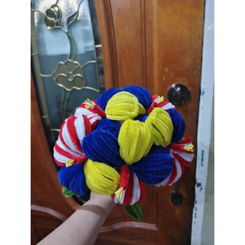 bunga raya MERDEKA kawat besi | Shopee Malaysia