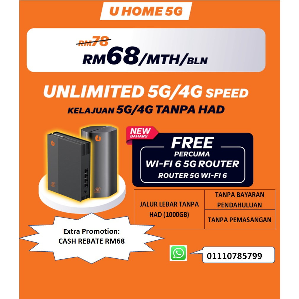 U Mobile Wireless Broadband 5G/4G | Shopee Malaysia