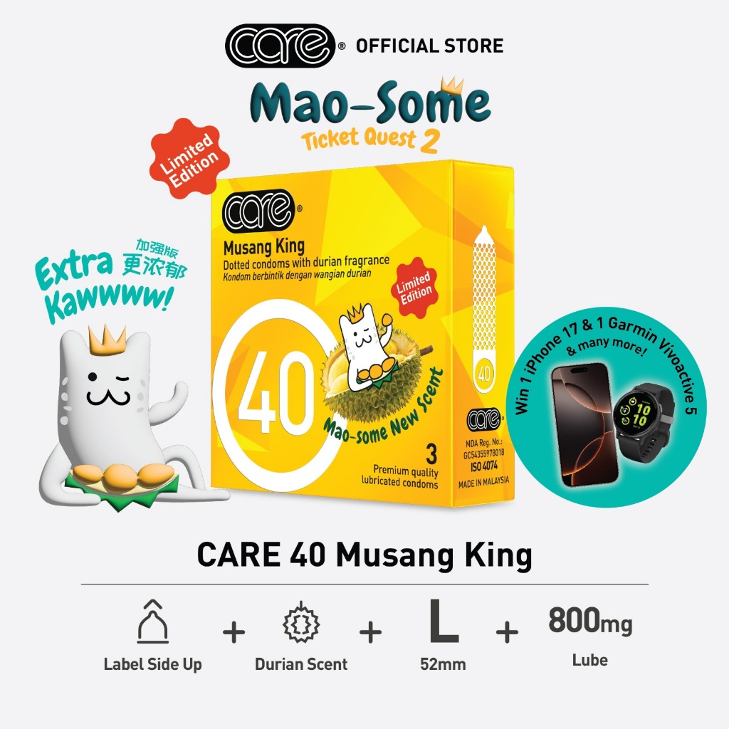 CARE 40 Musang King 3's Limited Edition | Shopee Malaysia