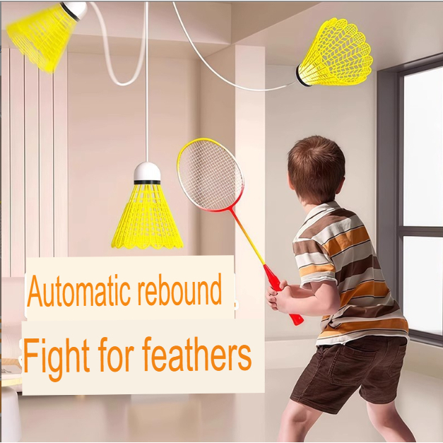 Badminton Trainer Stretch Professional Machine Robot Racket Rebound ...