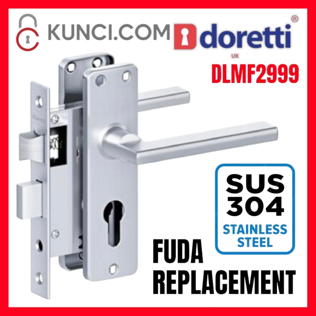 FUDA DORETTI MORTISE LOCKSET FOR FUDA REPLACEMENT | Shopee Malaysia