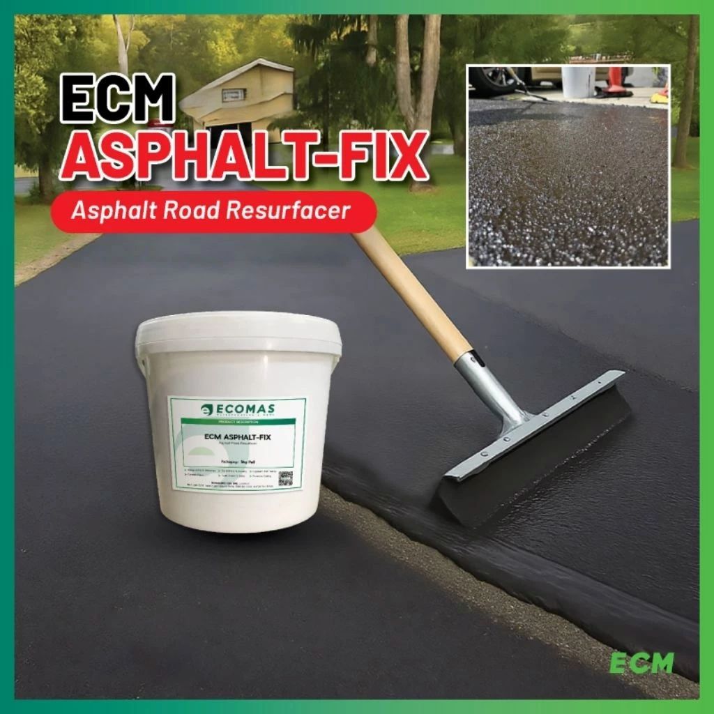 ECM Asphalt-Fix 25KG Road Sealant & Resurfacer | Medium-Duty Cold ...