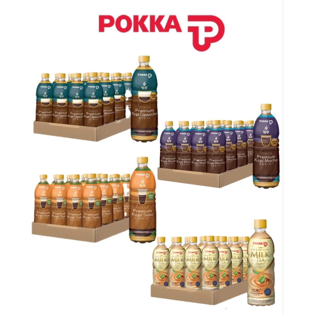 [TKM] Pokka Premium Coffee 24 x 500ml | Shopee Malaysia