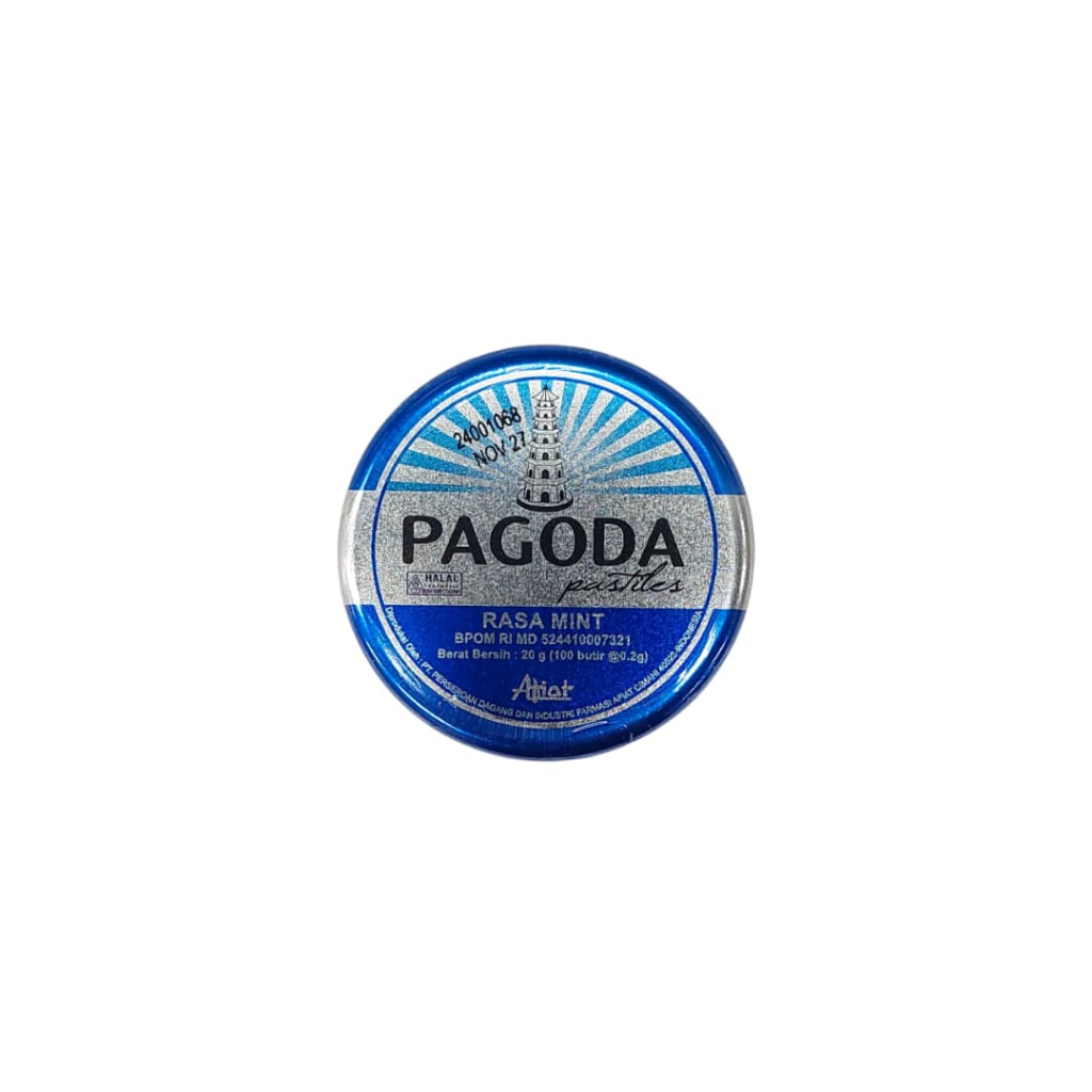 Pagoda Pastilles Mint Flavour 20g (100s) Candy | Shopee Malaysia