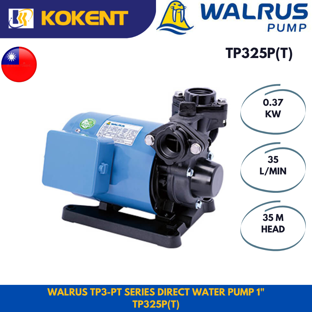 Walrus TP3 Series Booster Water Pump TP325P(T) | Shopee Malaysia
