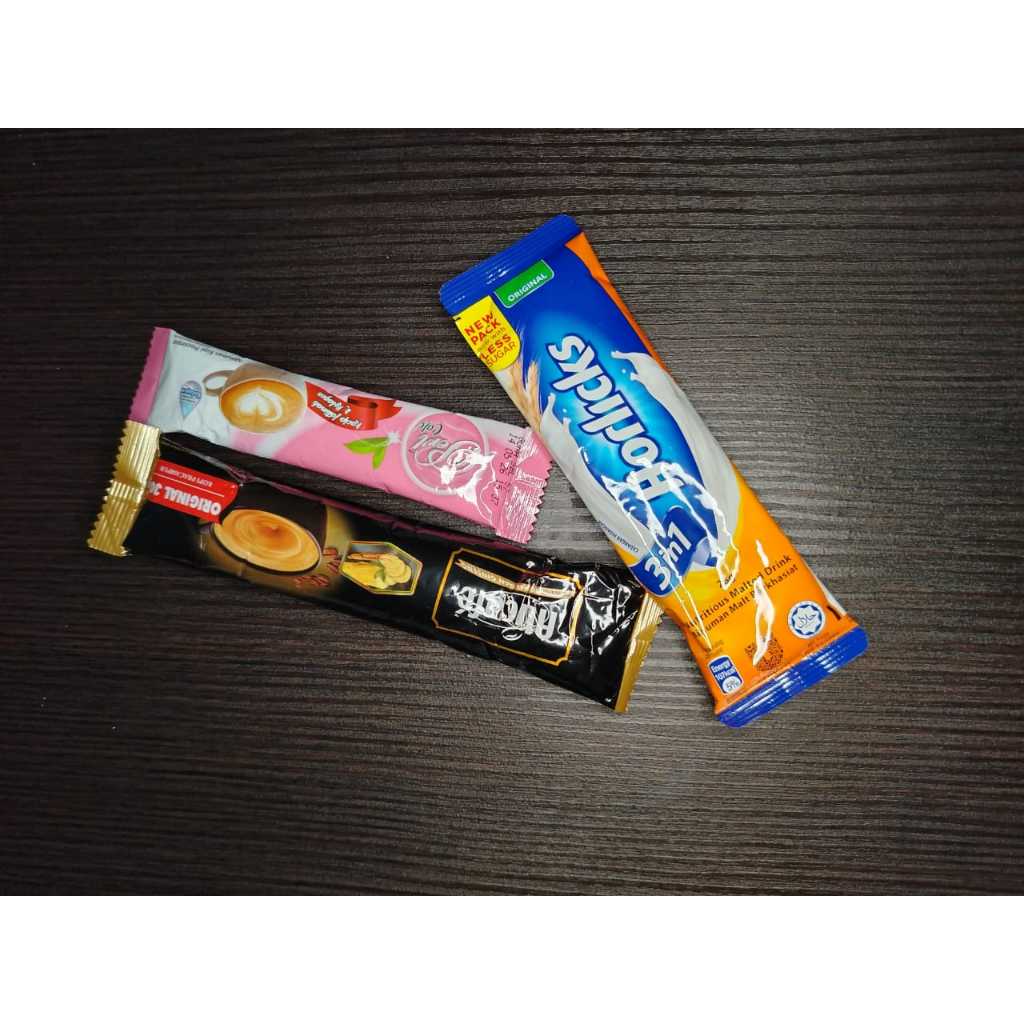 Minuman Sachet-Horlicks-Alicafe Tongkat Ali dan Gingseng-Kacip Fatimah ...