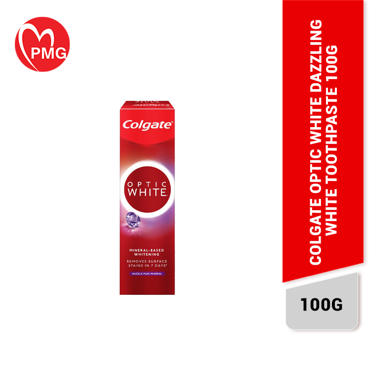 [PMG PHARMACY] Colgate Optic White Dazzling White Toothpaste 100G ...
