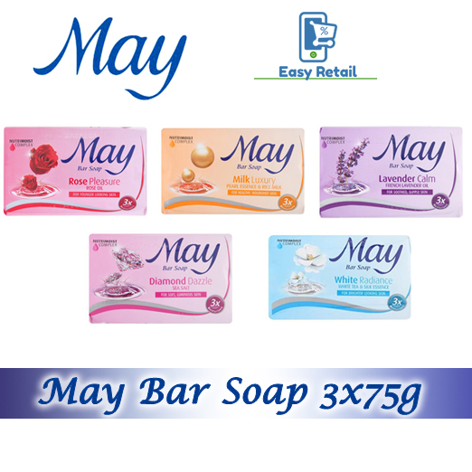 May Bar Soap/ Sabun Mandian 3x75g | Shopee Malaysia