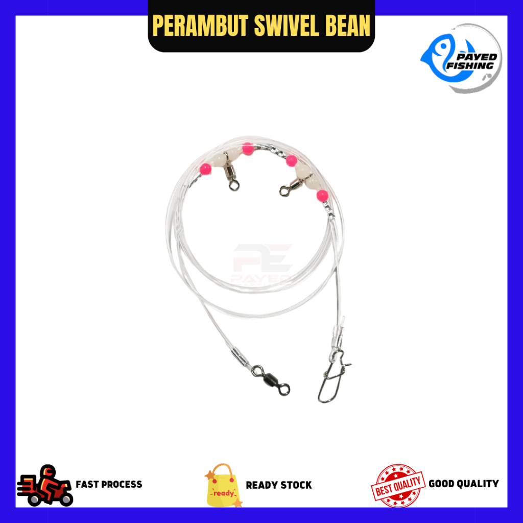 Perambut Candat Sotong Pelbagai Guna, Fishing Leader Bean Sesuai Untuk ...