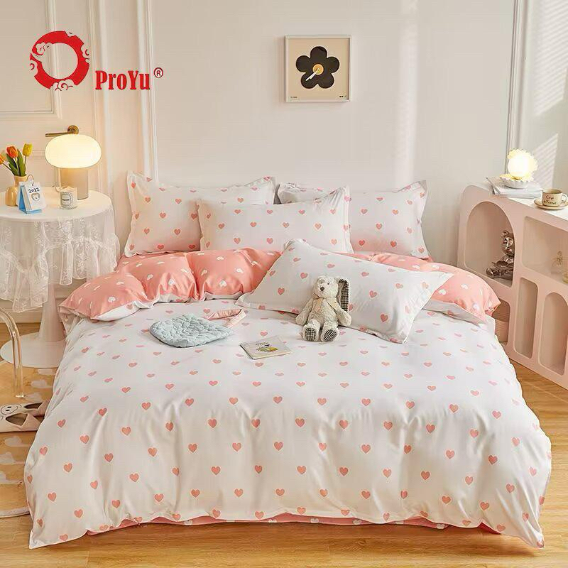ProYu Cadar 7 In 1 Set COMFORTER TEBAL Dan CADAR FITTED Premium Quality ...