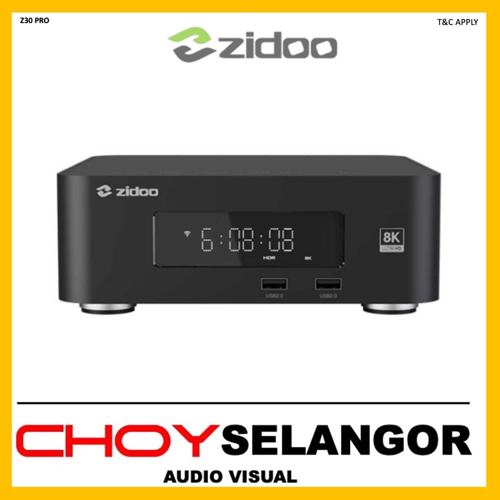 Zidoo Z30 Pro 8k Ultimate Evolution Media Player | Shopee Malaysia