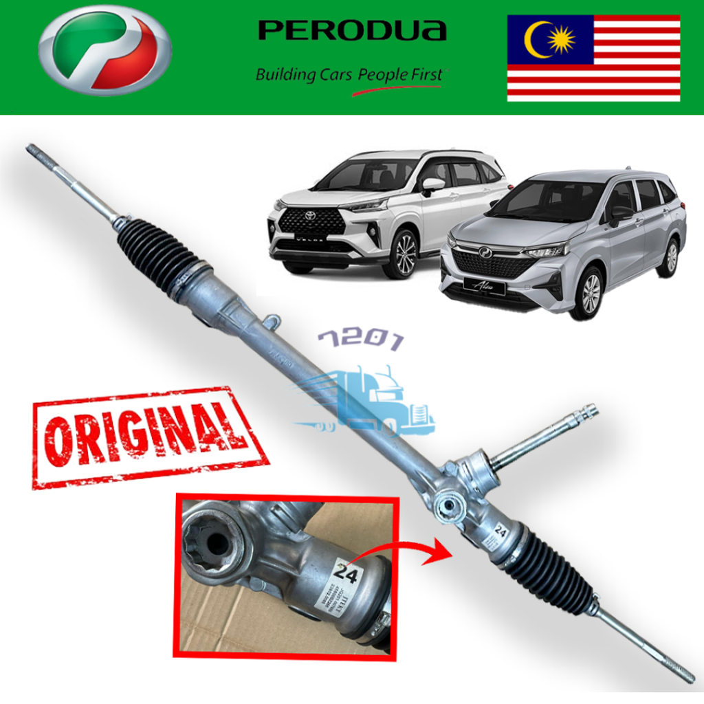 100%ORIGINAL PERODUA ALZA NEW 2022- /TOYOTA VELOZ POWER STEERING RACK ...