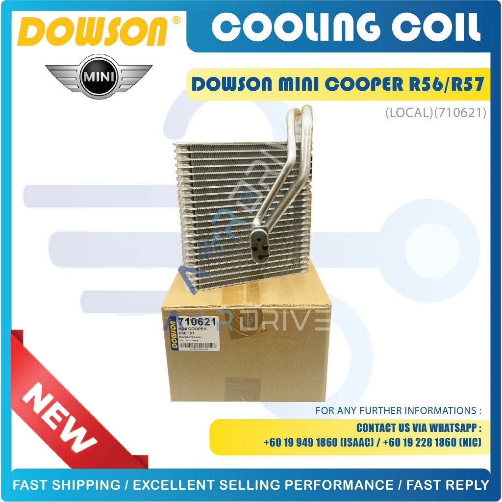 LOCAL DOWSON MINI COOPER R56 / R57 COOLING COIL ( 710621 ) | Shopee ...