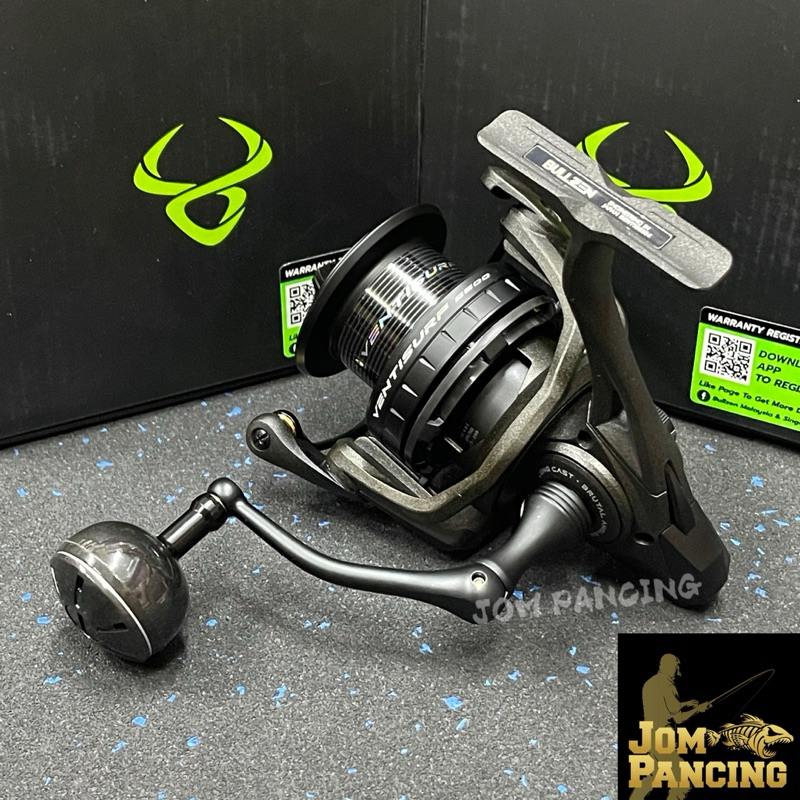 【Jom Pancing】BULLZEN VENTISURF ELITE (+🆓EXTRA SPOOL) SPINNING SURF ...