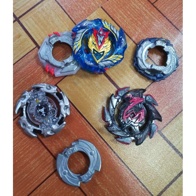 Beyblade takara tomy - layer and disc parts (used) | Shopee Malaysia