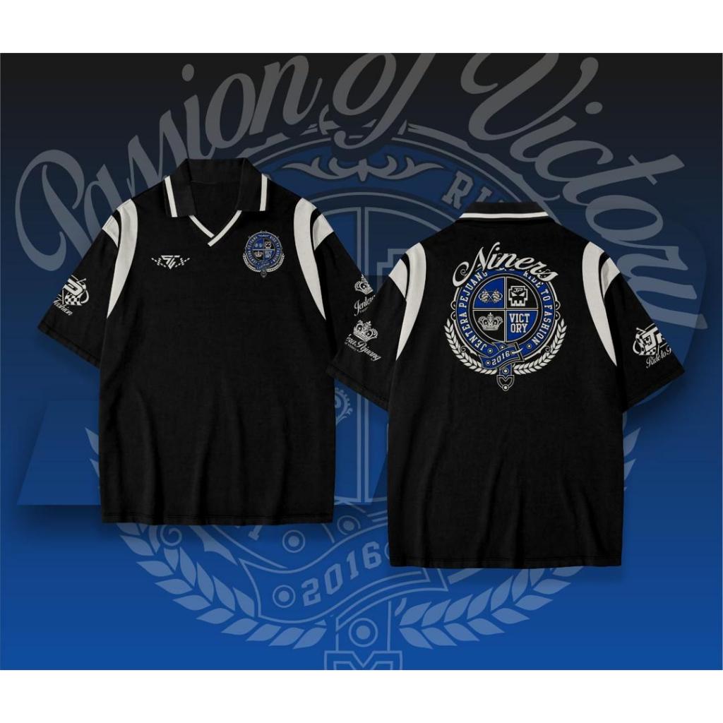 TSHIRT NINERS COLLAR | Shopee Malaysia