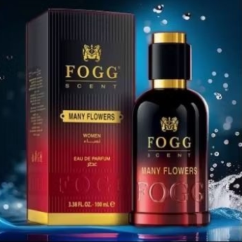 FOGG Many Flowers/Midnight purple 100ml edp perfumes original for women ...