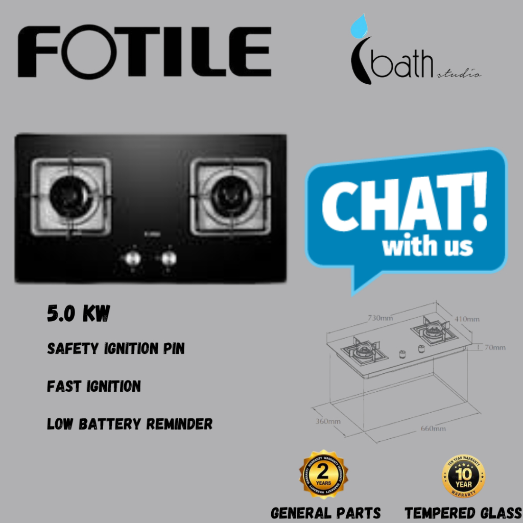 Fotile Gas Hob GHG73201 | Shopee Malaysia