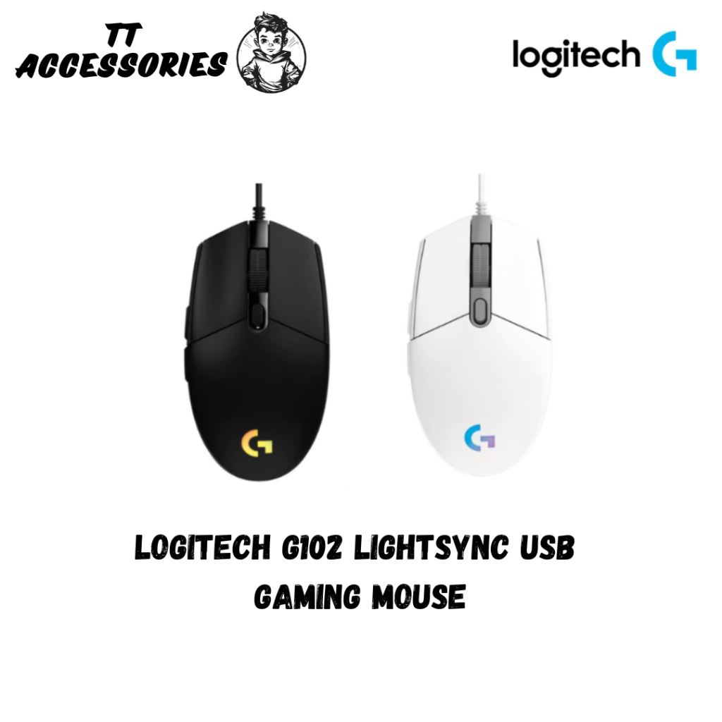 Logitech G102 Lightsync USB Gaming Mouse | Shopee Malaysia