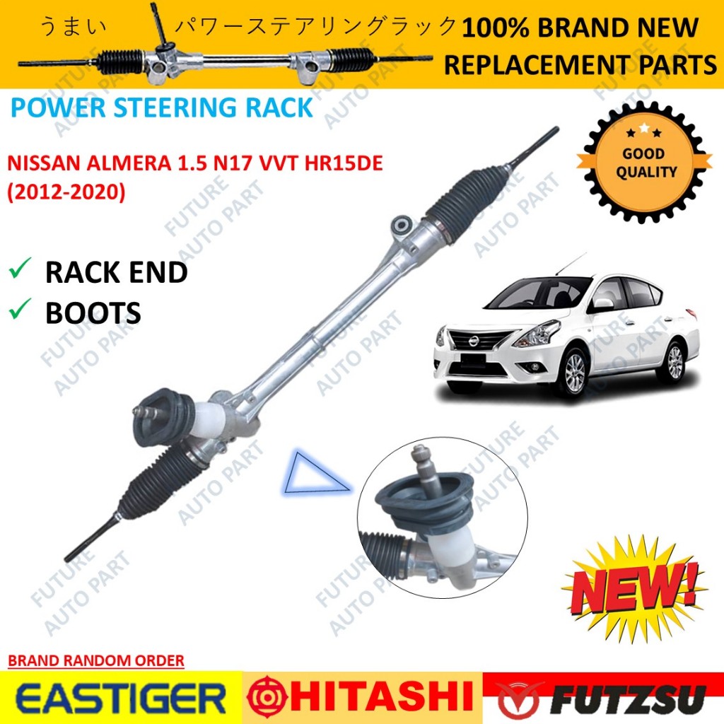 RANDOM BRAND FUTZSU/HITASHI/EASTIGER 100% NEW POWER STEERING RACK ...