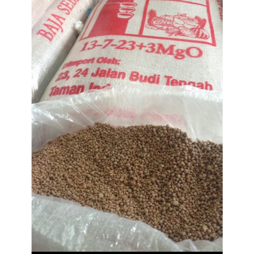 25kg/ Baja NPK Red 13 7 23 / Baja Paksa Buah & Bunga / Baja Bunga ...