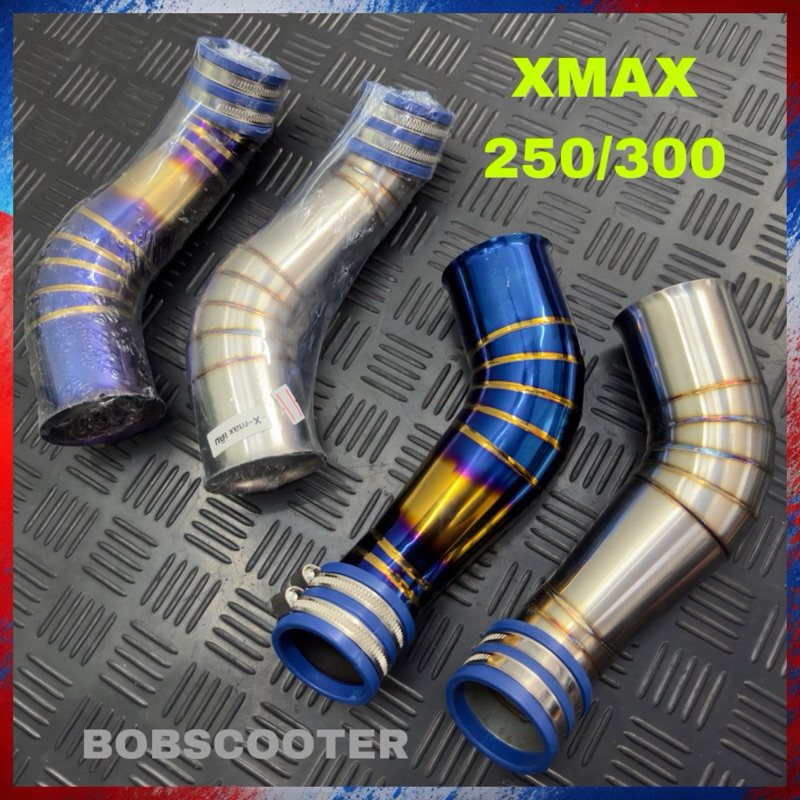 🇳🇱🔥🇲🇾 YAMAHA XMAX250 /XMAX300 STEEL/ TITANIUM INTAKE THROTTLE PIPE 🇲🇾🔥 ...