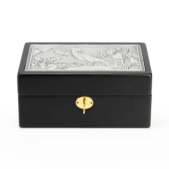 Royal Selangor British Museum Collection Merian Black Jewellery Box ...