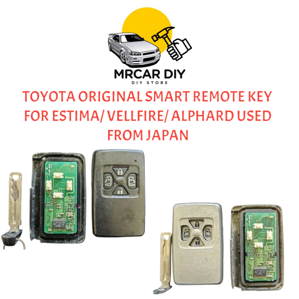 TOYOTA ORIGINAL SMART REMOTE KEY FOR ESTIMA/ VELLFIRE/ ALPHARD USED ...