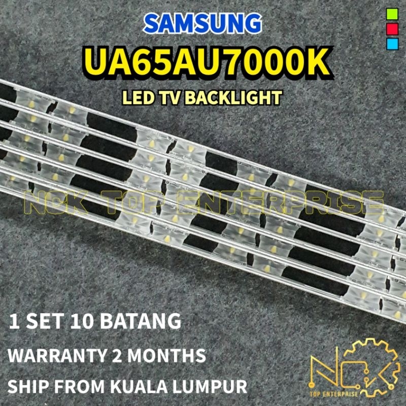 SAMSUNG UA65AU7000K TV LED BACKLIGHT BARU READY STOCK UA65AU7000 ...