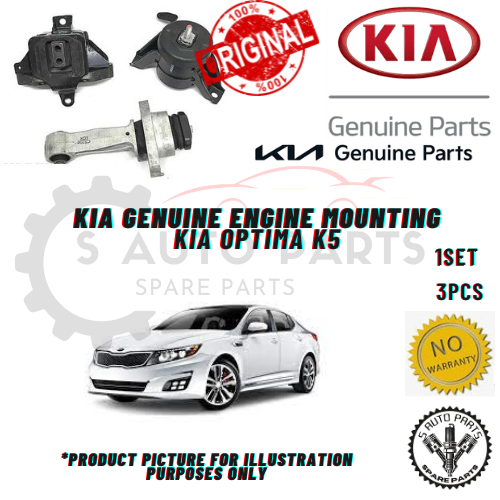 KIA OPTIMA K5 2.0 (2011Y-2014Y) / SONATA YF 100% ORIGINAL KIA ENGINE MOUNTING (3PCS) | Shopee ...