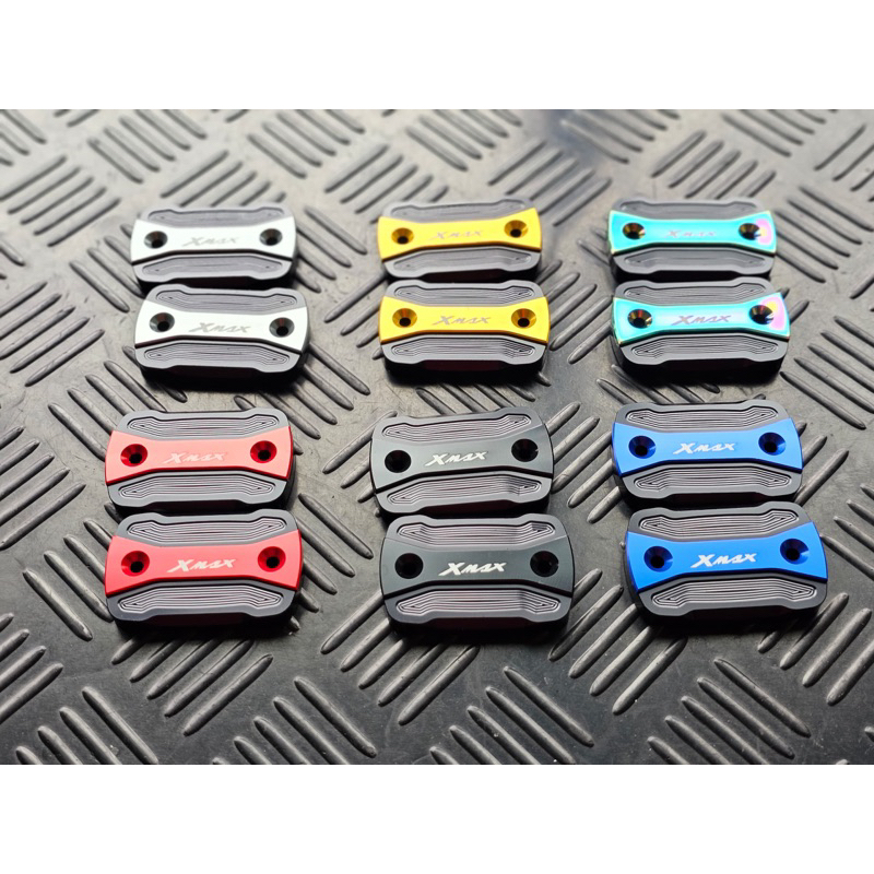 🌟XMAX BRAKE FLUID PAIR CAP CNC 🌟YAMAHA XMAX CAP BREK MINYAK PENUTUP ...