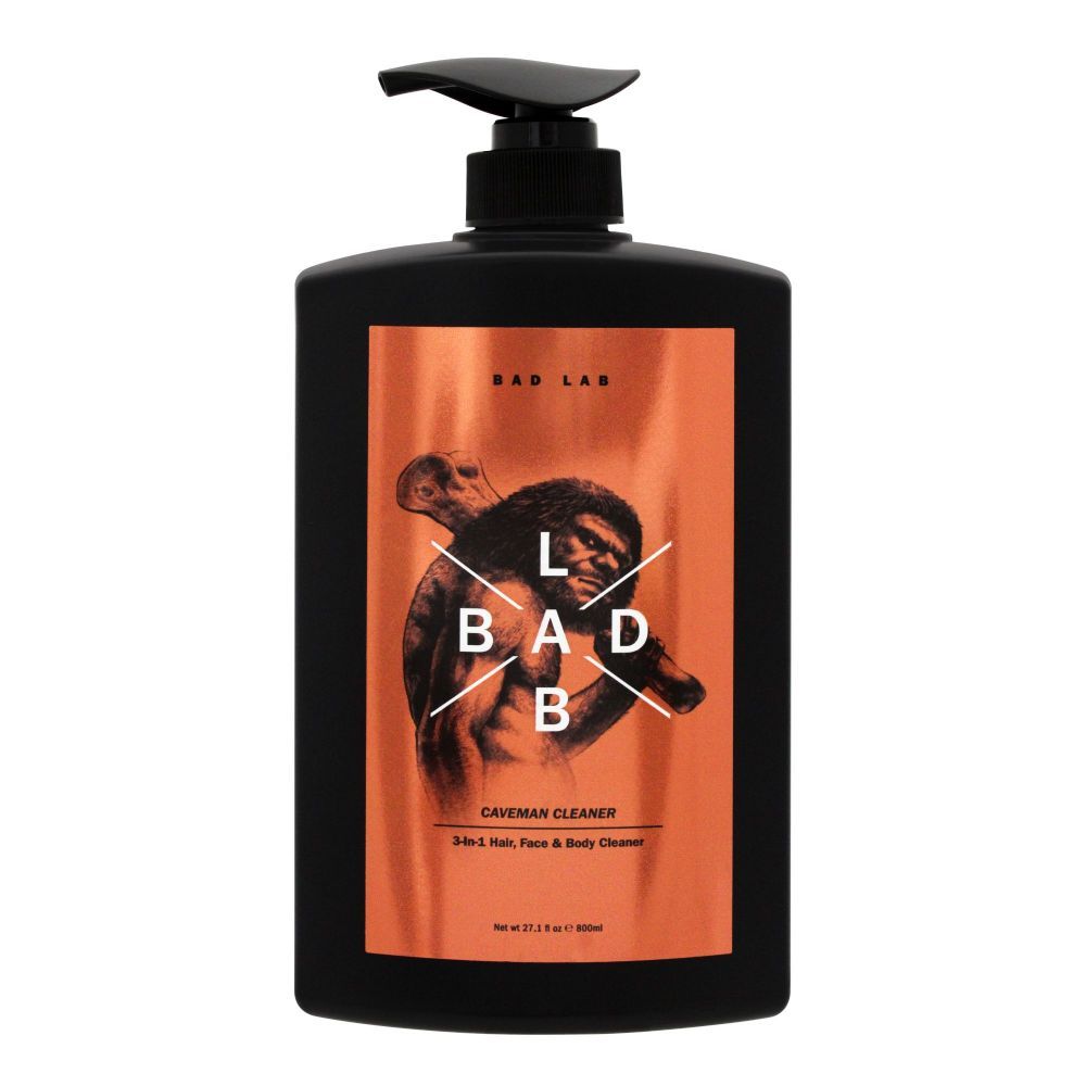 Bad Lab 3 in 1 Hair Face & Body Cleaner Classic 800ml | Shopee Malaysia