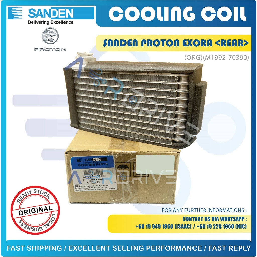 ORIGINAL SANDEN PROTON EXORA COOLING COIL ( M1992-70390 ) | Shopee Malaysia