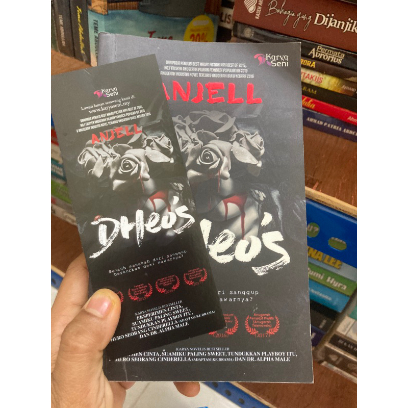 Novel Terpakai Dheo's Anjell Karya Seni | Shopee Malaysia