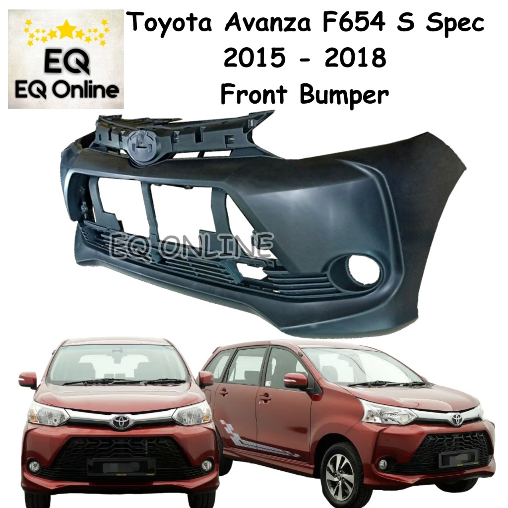 Toyota Avanza F654 Sport S Spec 2015 - 2018 Front Bumper Malaysia ...